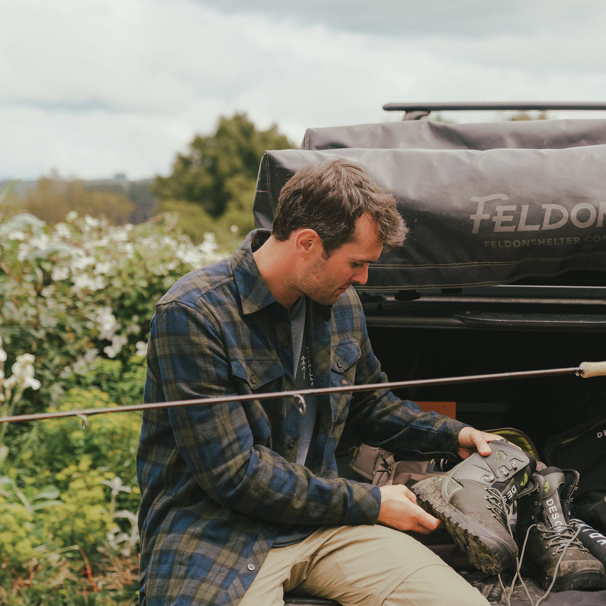 Plaidfish Shirt | Shop Men's Shirts & Button-Ups - NZ Owned - Desolve ...