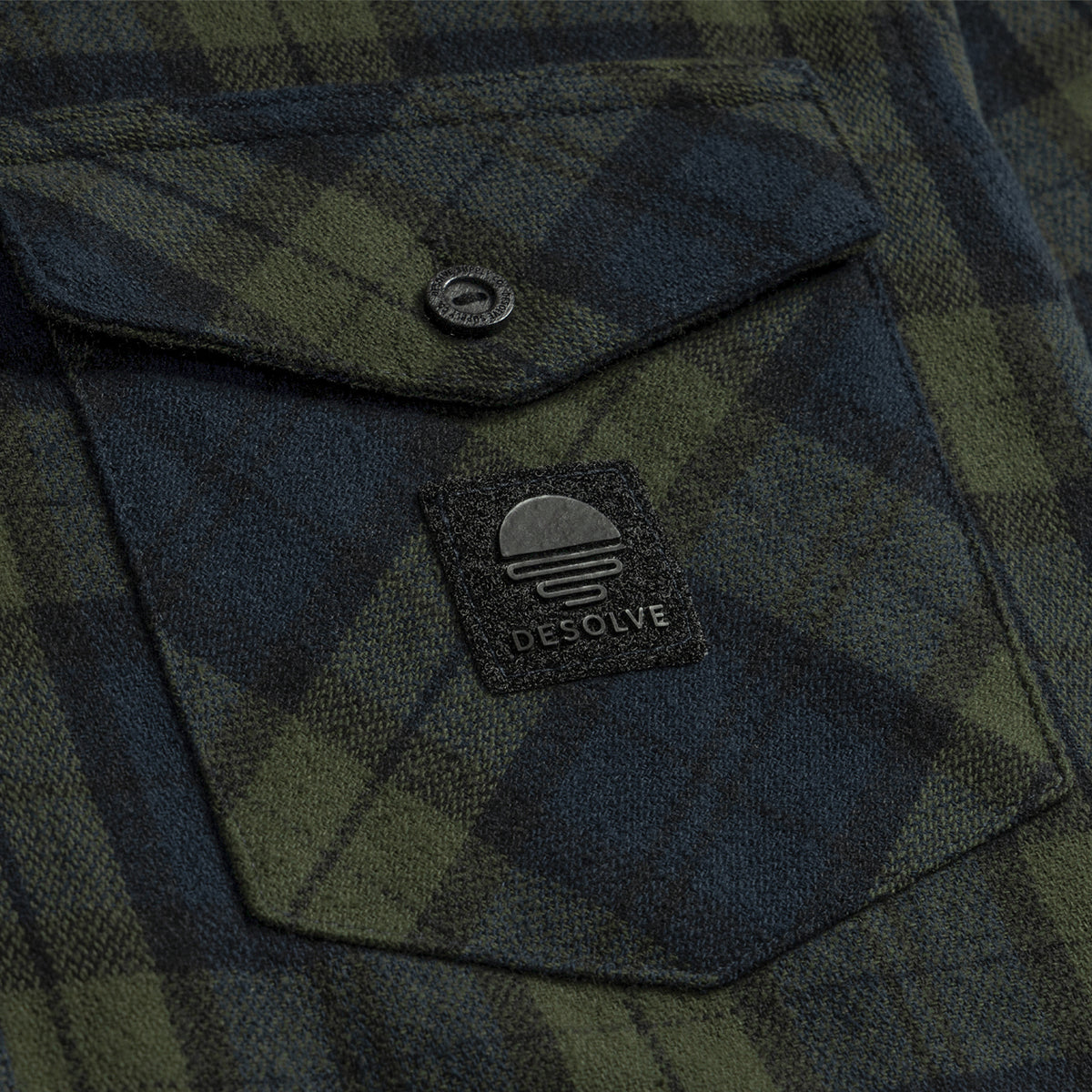 Plaidfish Shirt | Desolve Supply Co | Organic Cotton Flannel Shirt ...