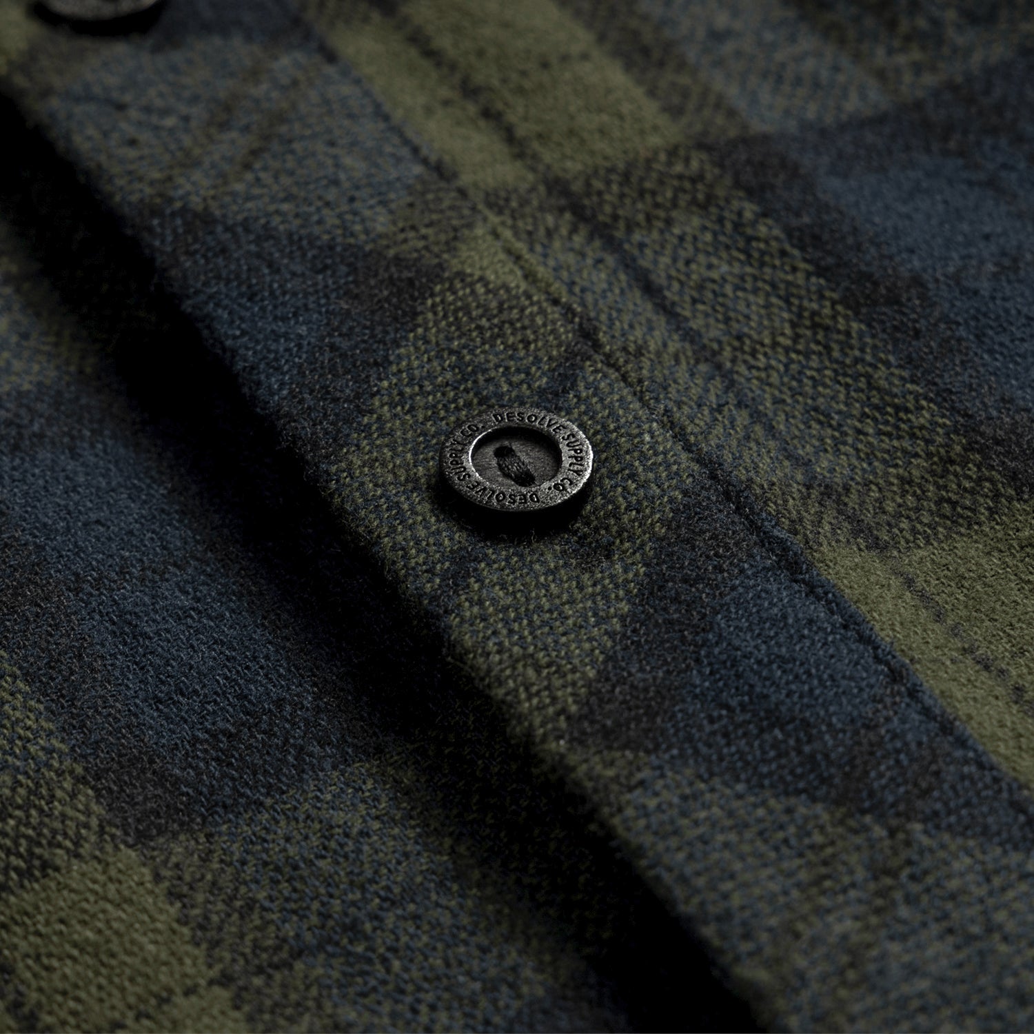 Plaidfish Shirt | Desolve Supply Co | Organic Cotton Flannel Shirt ...