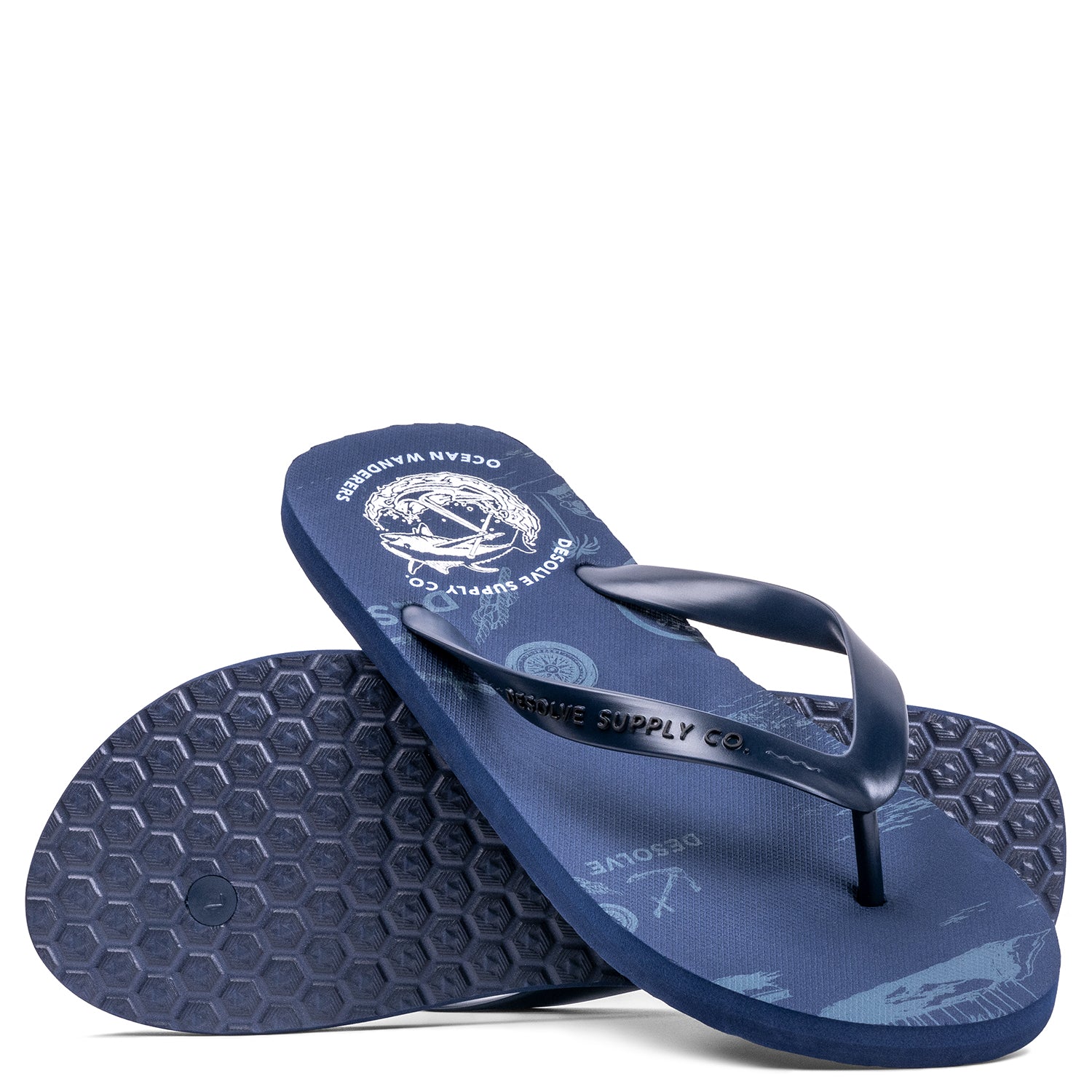 Anchored Jandals | PU Foam & Custom Print – Desolve Supply Co. | NZ